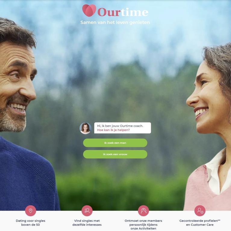 OurTime Review, Test & Ervaring oktober 2024: Goede 50-plus datingsite?