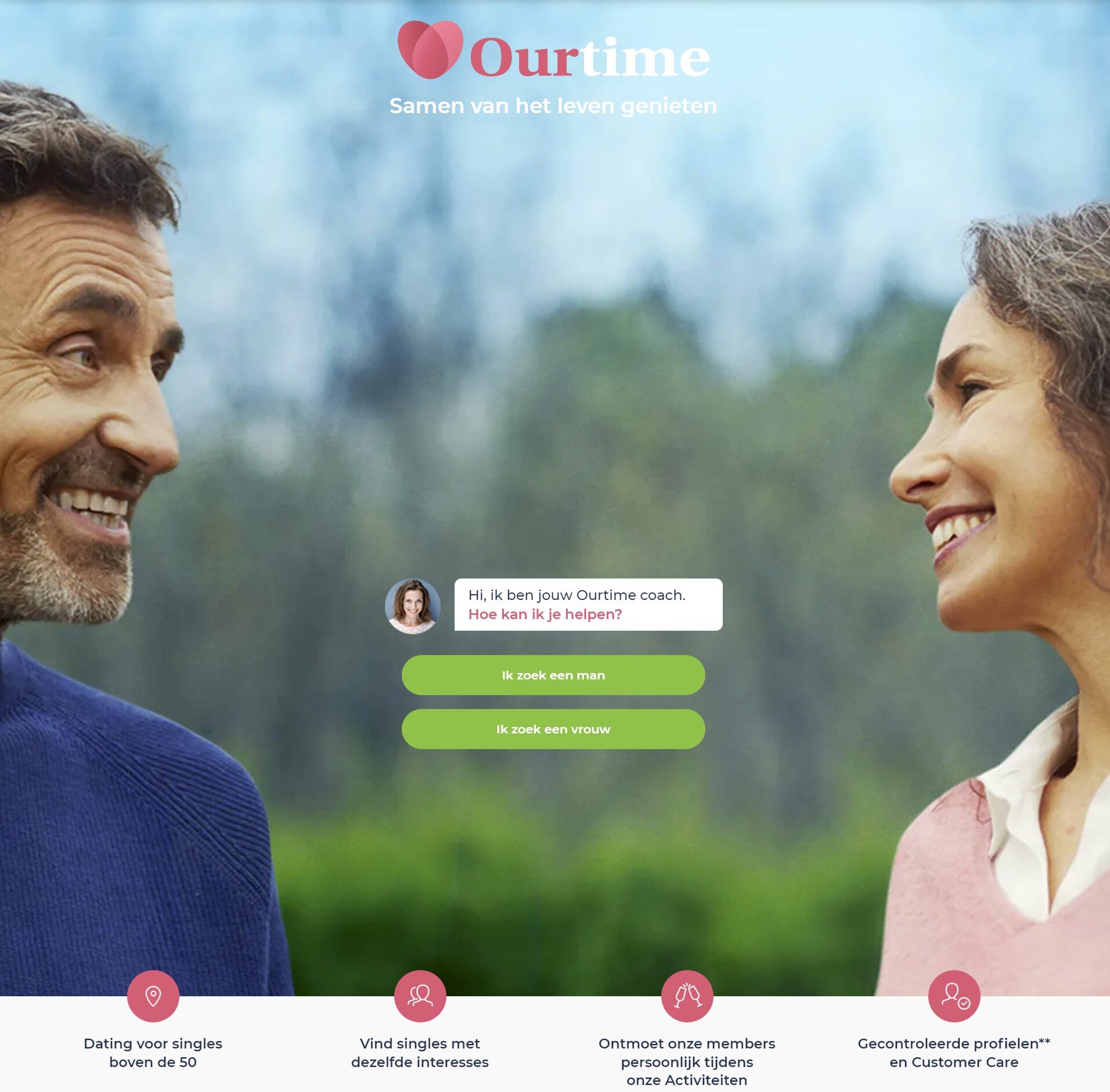 OurTime Review, Test & Ervaring oktober 2024: Goede 50-plus datingsite?