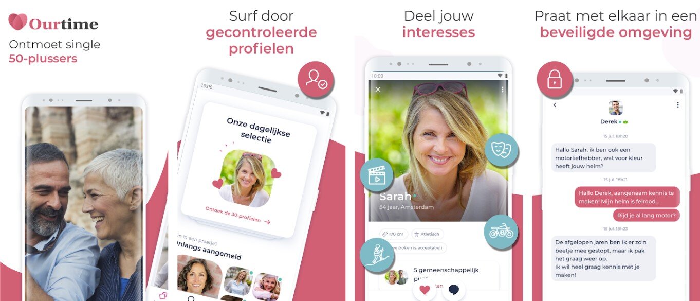 OurTime Review, Test & Ervaring oktober 2024: Goede 50-plus datingsite?